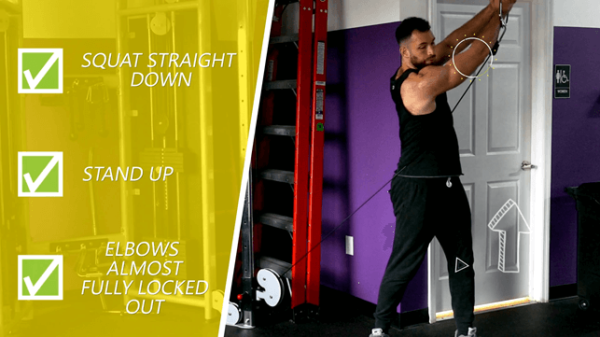 Bring the cable back to the starting position, while still keeping your ...