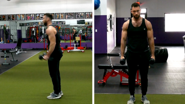 When lifting the dumbbells off the ground you want to do it with good ...