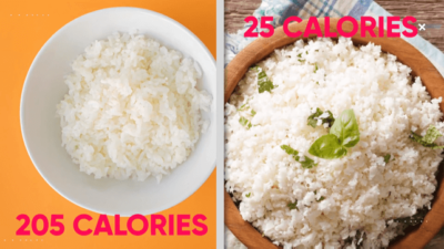 That means you’ll take in almost 90% fewer calories, with only 3grams ...